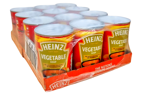 Case Of Heinz Vegetable Soup 12 X 400g Best Before Its Gone Ltd